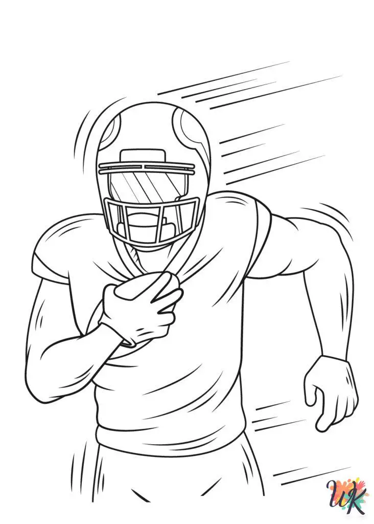 15 NFL Coloring Pages For Kids | Sports - ColoringPagesWK