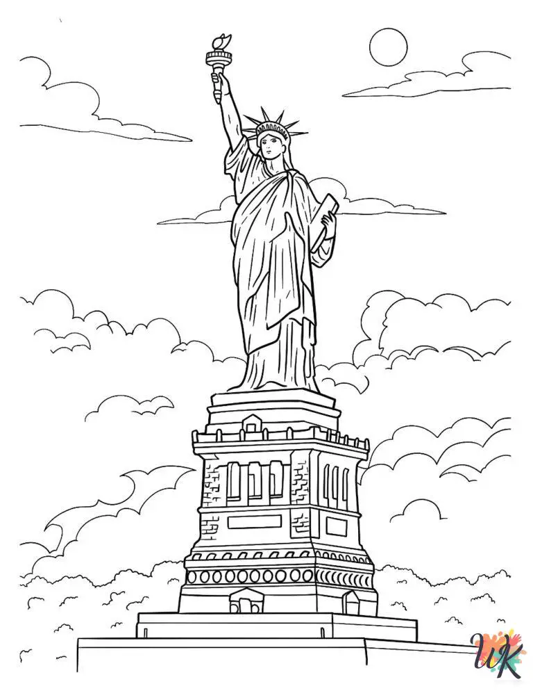 20 New York Coloring Pages For Kids - ColoringPagesWK