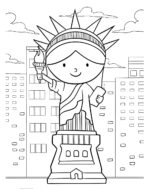 20 New York Coloring Pages For Kids - ColoringPagesWK