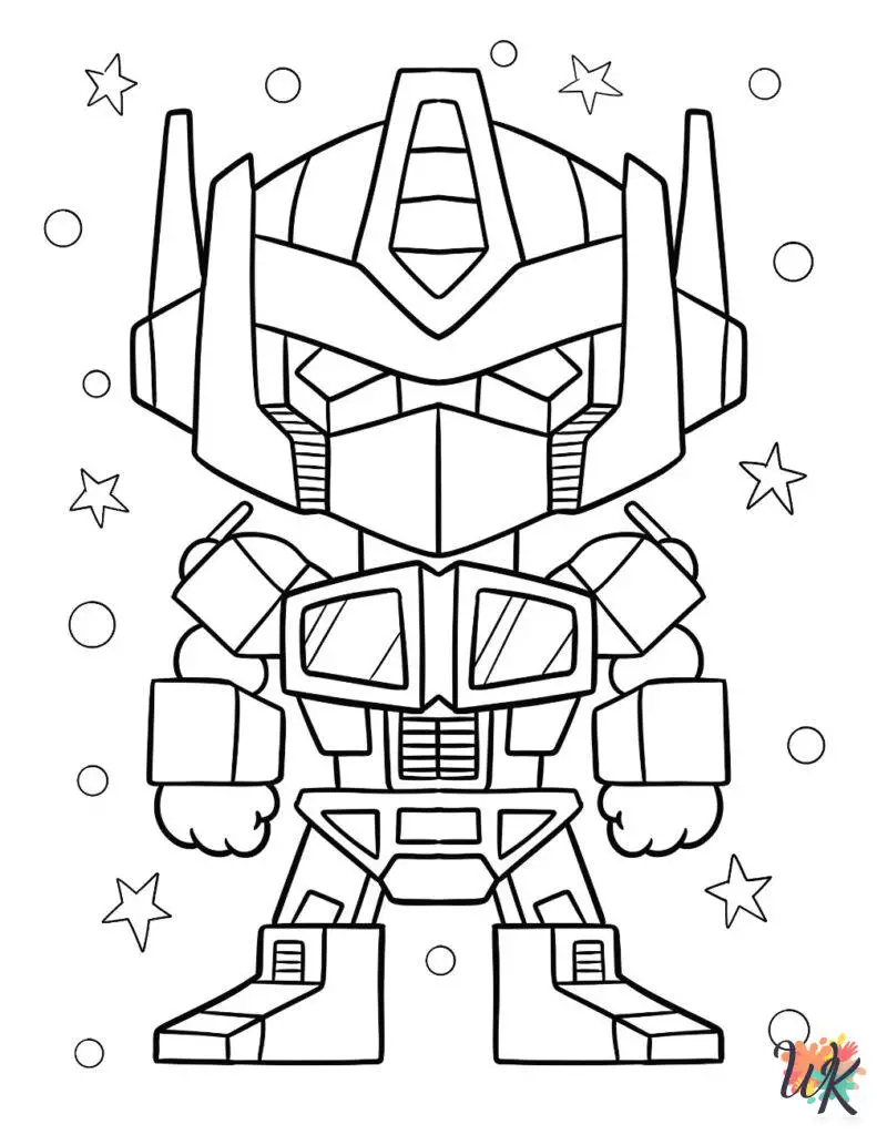 26 Optimus Prime Coloring Pages For Kids - ColoringPagesWK