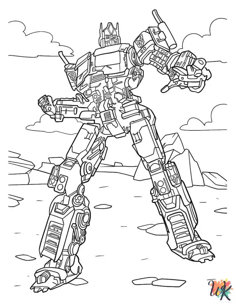 26 Optimus Prime Coloring Pages For Kids - ColoringPagesWK